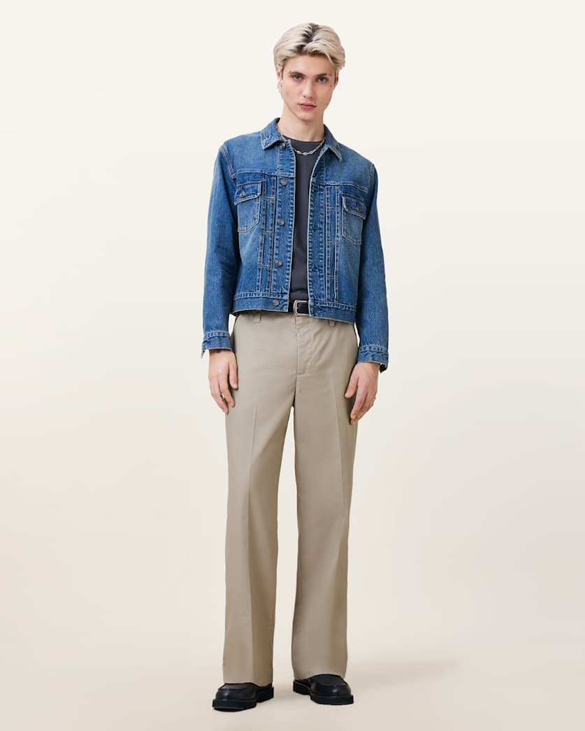 Tanner Relaxed Fit Pants HAMMOCK TAUPE | ALLSAINTS US